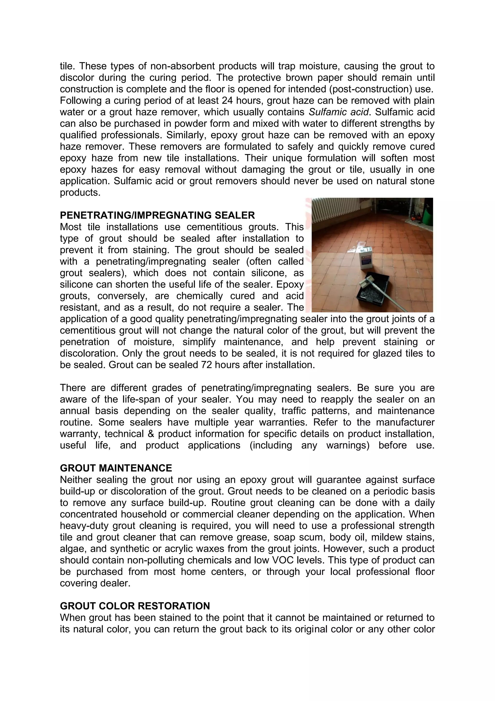 TILE SETTING NC II | PDF