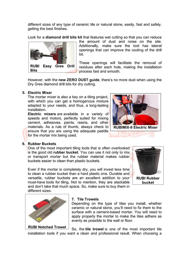 TILE SETTING NC II | PDF
