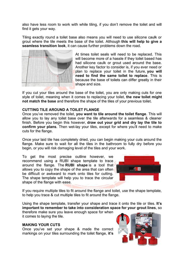TILE SETTING NC II | PDF