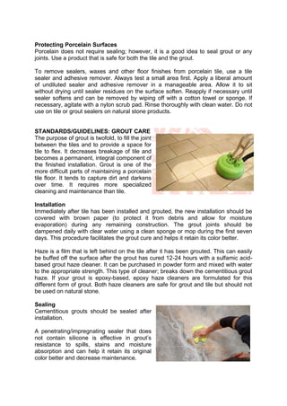 TILE SETTING NC II | PDF