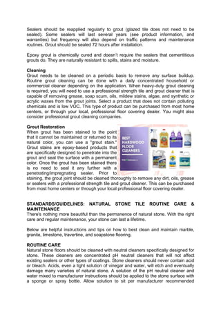 TILE SETTING NC II | PDF