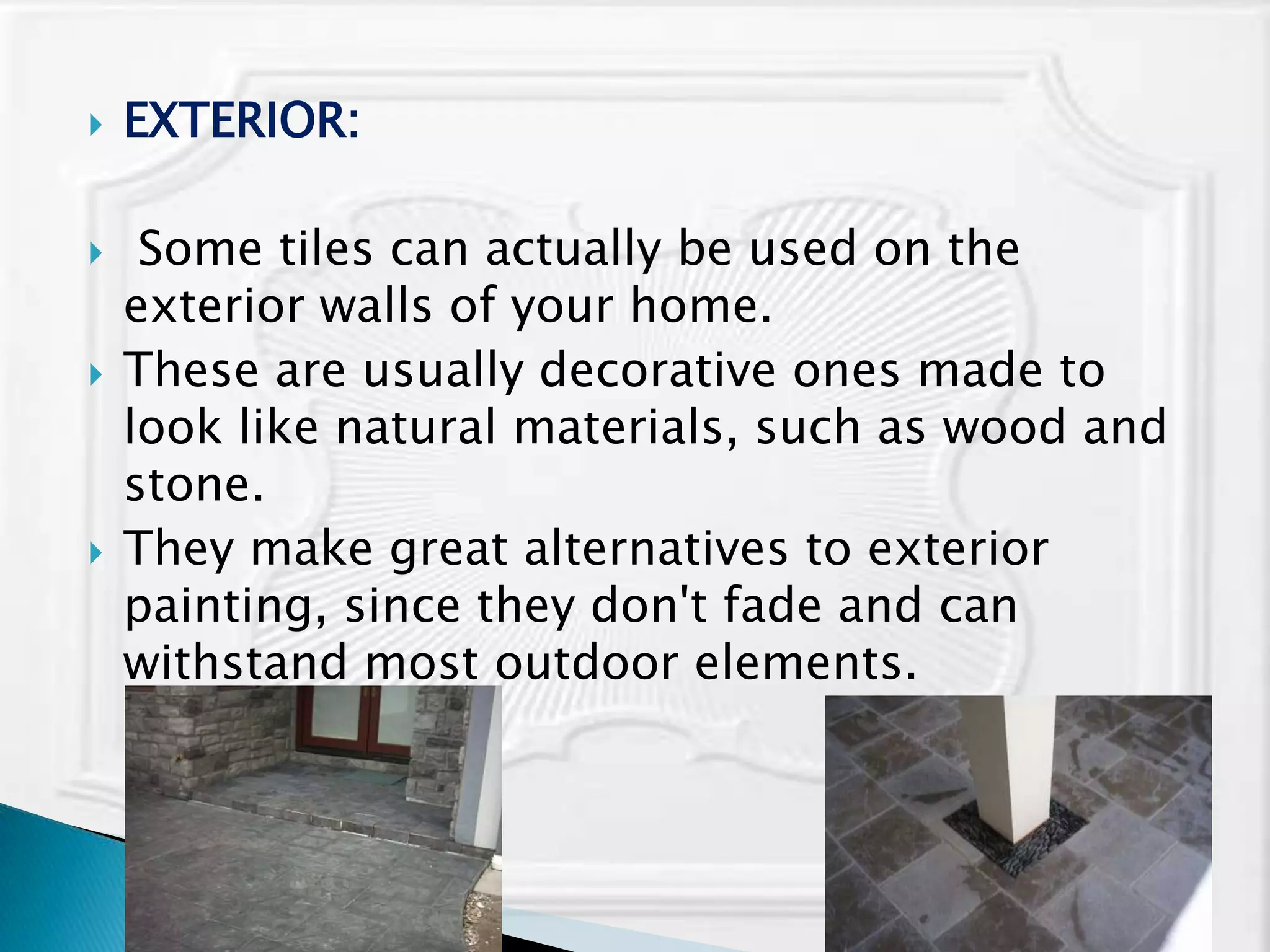 Tiles presentation | PPTX
