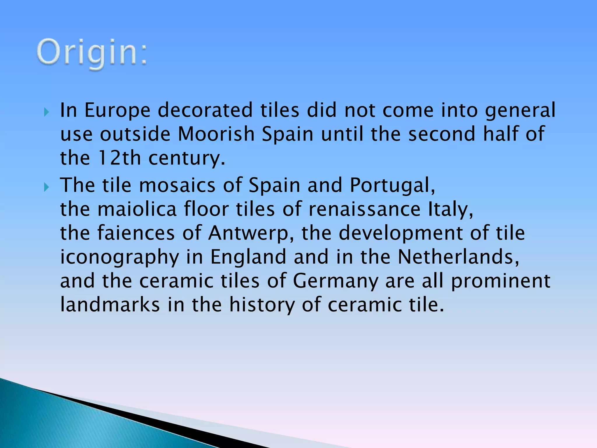 Tiles presentation | PPTX