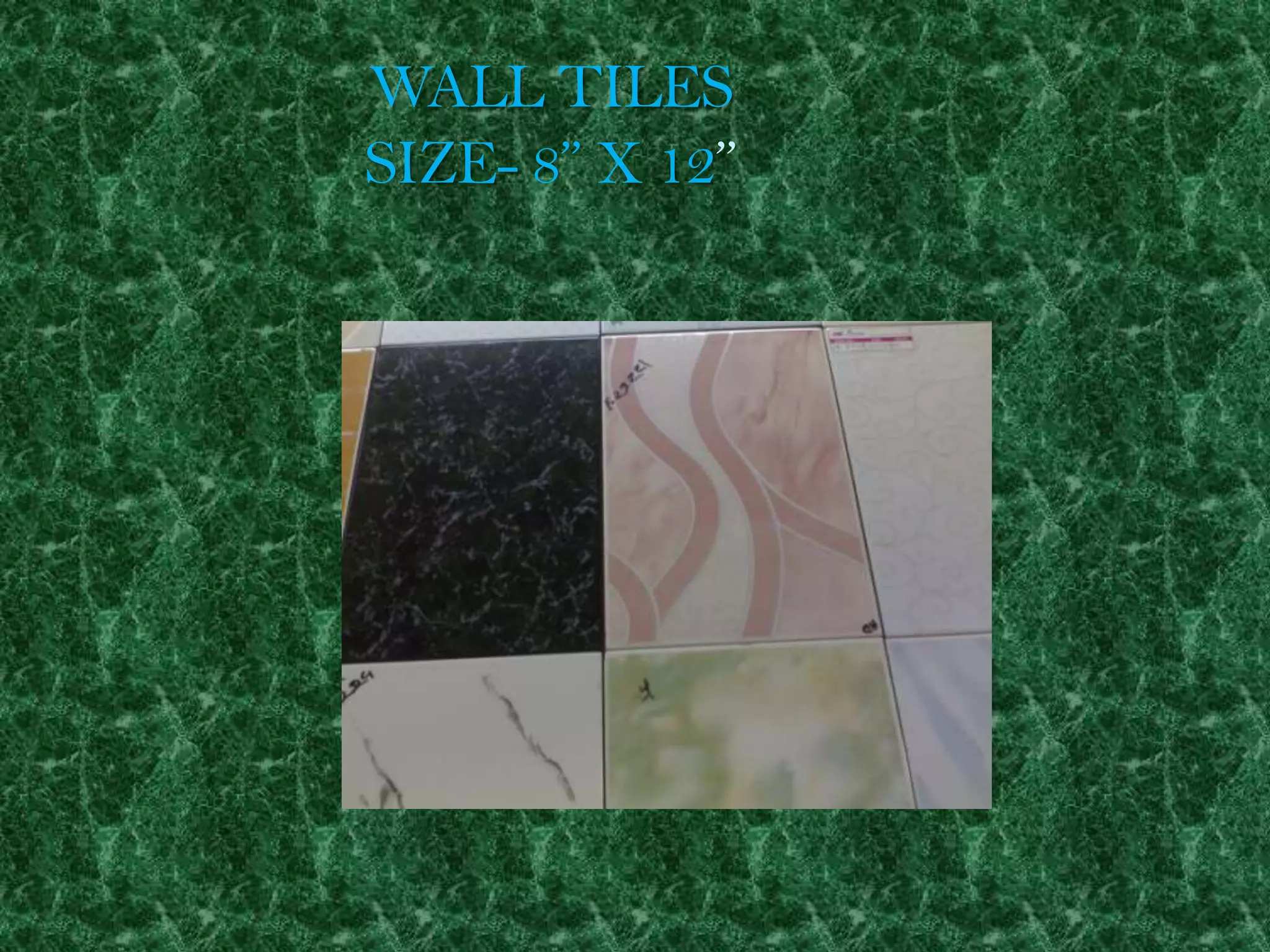 Presentation On Tiles | PPTX