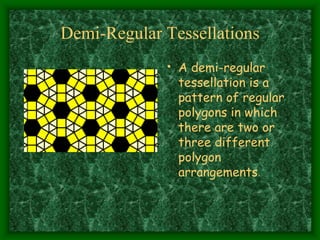Tiling and tessellations | PPTX