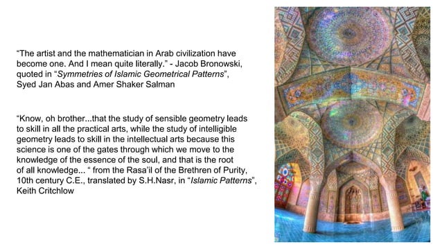 Tilings in Art, Math and Science - Bob Culley | PPT