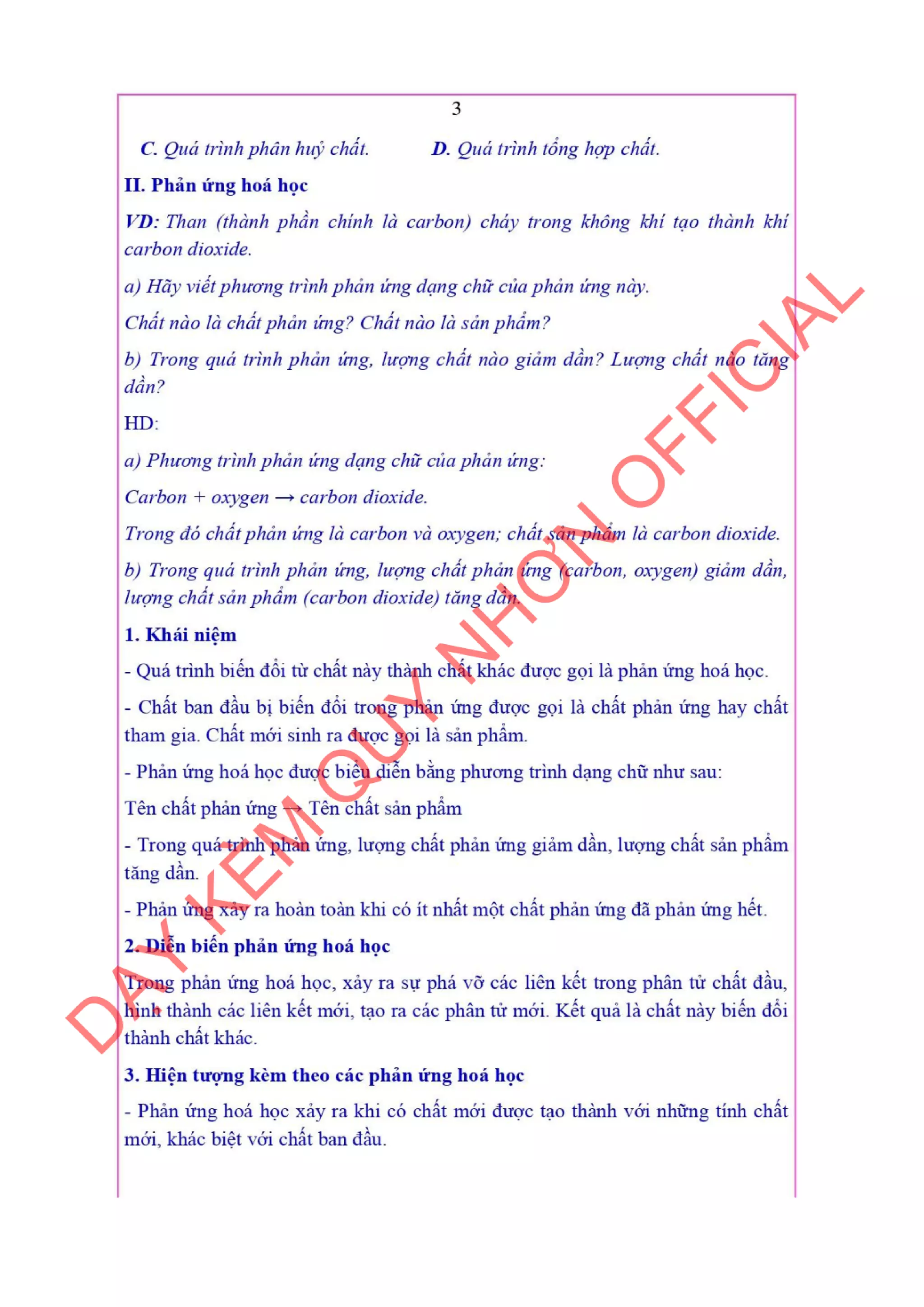 TÀI LIỆU BỒI DƯỠNG + BÀI TẬP TRẮC NGHIỆM KHOA HỌC TỰ NHIÊN 8 - PHẦN HÓA HỌC - CHƯƠNG TRÌNH GDPT ...