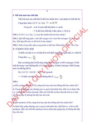 TÀI LIỆU BỒI DƯỠNG + BÀI TẬP TRẮC NGHIỆM KHOA HỌC TỰ NHIÊN 8 - PHẦN HÓA HỌC - CHƯƠNG TRÌNH GDPT ...
