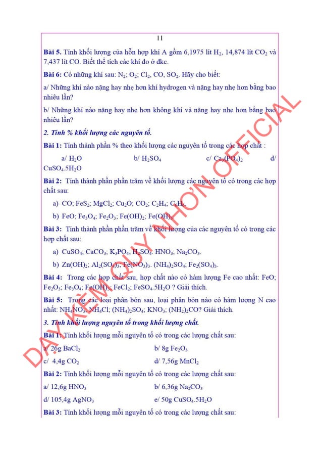 TÀI LIỆU BỒI DƯỠNG + BÀI TẬP TRẮC NGHIỆM KHOA HỌC TỰ NHIÊN 8 - PHẦN HÓA HỌC - CHƯƠNG TRÌNH GDPT ...
