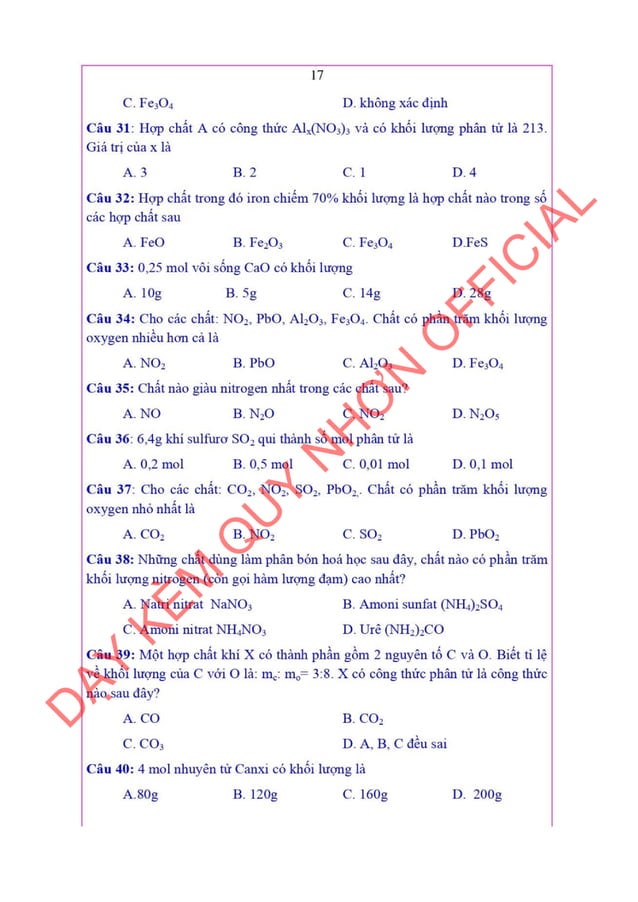 TÀI LIỆU BỒI DƯỠNG + BÀI TẬP TRẮC NGHIỆM KHOA HỌC TỰ NHIÊN 8 - PHẦN HÓA HỌC - CHƯƠNG TRÌNH GDPT ...