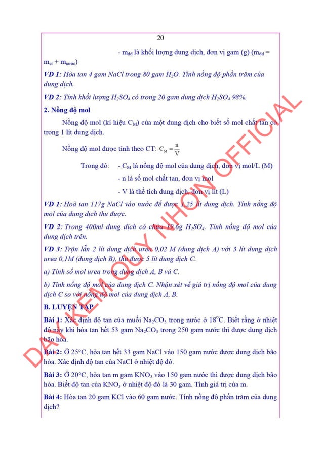 TÀI LIỆU BỒI DƯỠNG + BÀI TẬP TRẮC NGHIỆM KHOA HỌC TỰ NHIÊN 8 - PHẦN HÓA HỌC - CHƯƠNG TRÌNH GDPT ...