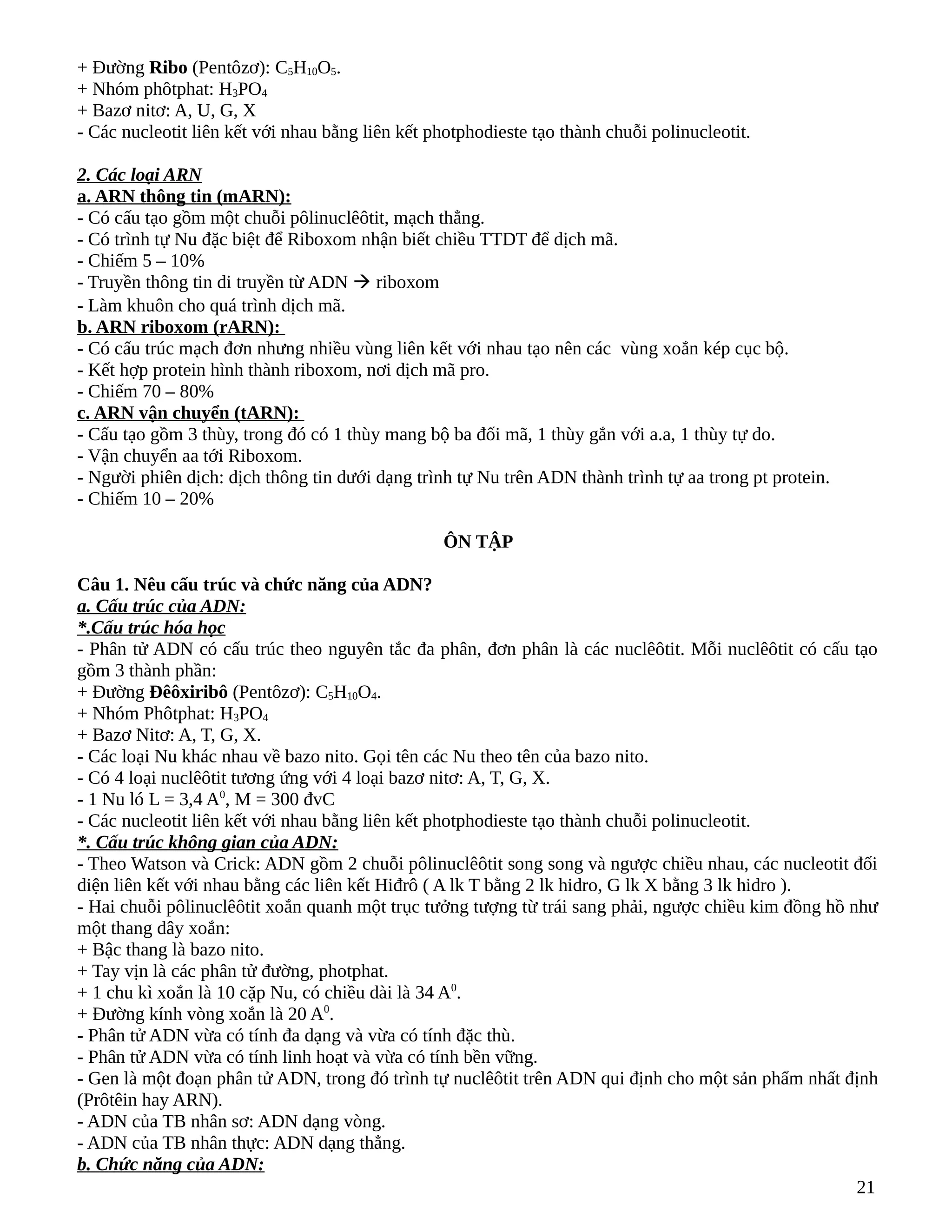 Tài liệu bồi dưỡng ôn tập thi olympic sinh học 10 | PDF