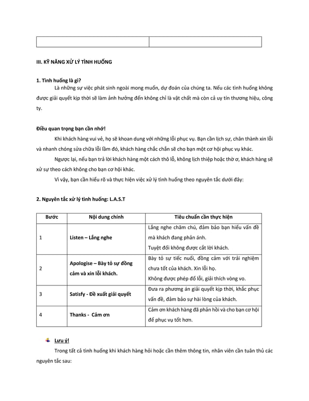 Tài liệu dành cho nhân viên dịch vụ nhà hàng.docx