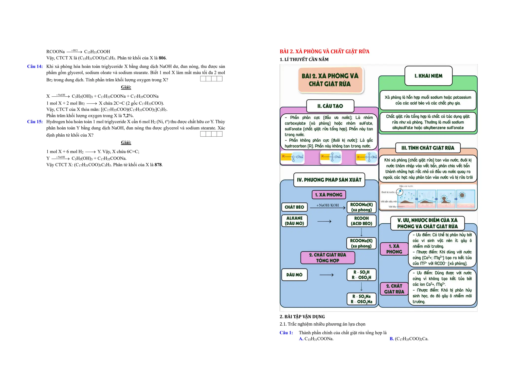 TÀI LIỆU DẠY THÊM HÓA HỌC 12 - SÁCH MỚI (BẢN HS+GV) (FORM BÀI TẬP 2025 ...