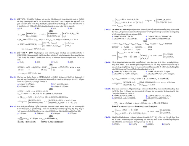TÀI LIỆU DẠY THÊM HÓA HỌC 12 - SÁCH MỚI (BẢN HS+GV) (FORM BÀI TẬP 2025 CHUNG 3 BỘ SÁCH) (CHƯƠNG ...