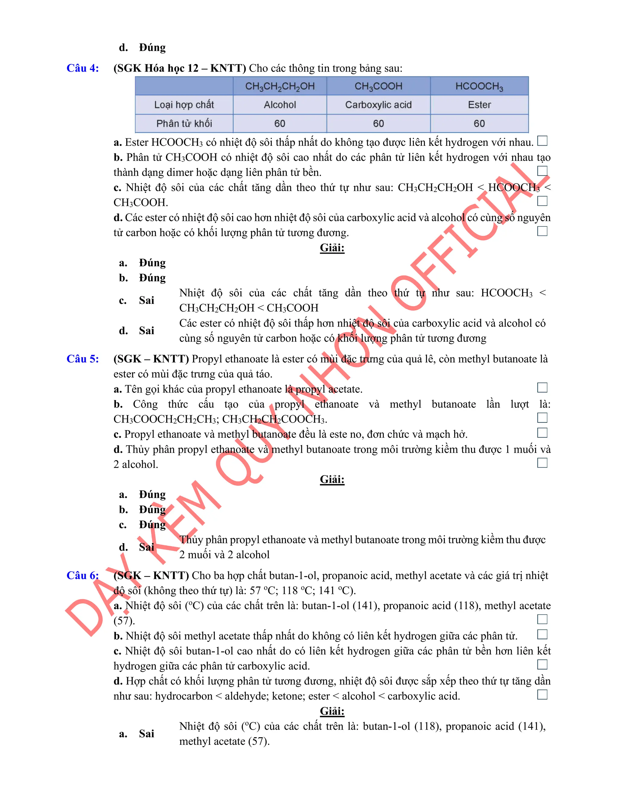 TÀI LIỆU DẠY THÊM HÓA HỌC 12 - SÁCH MỚI (BẢN HS+GV) (FORM BÀI TẬP 2025 ...