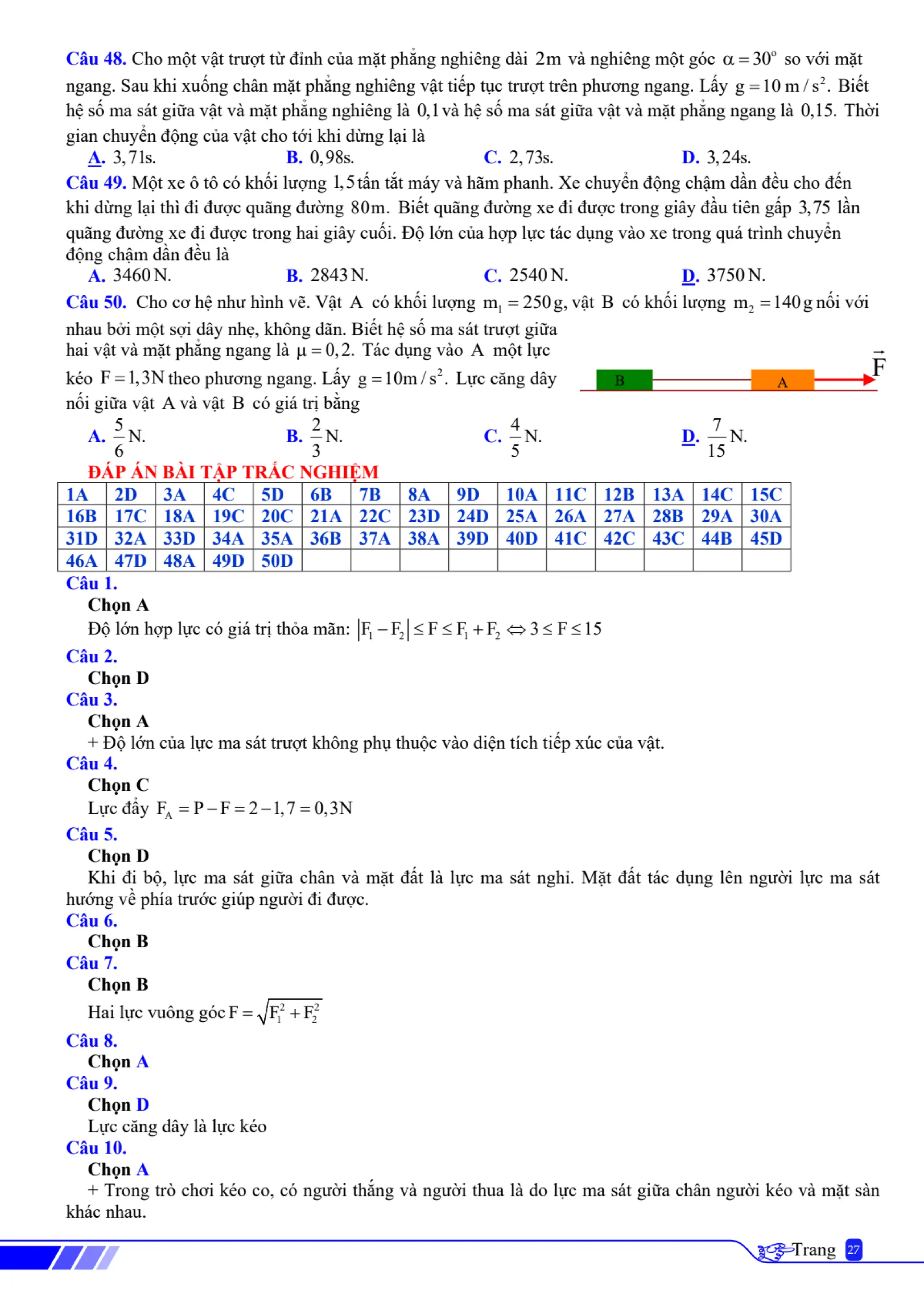 TÀI LIỆU GIẢNG DẠY TỔNG HỢP VẬT LÝ 10 - KẾT NỐI TRI THỨC (LỜI GIẢI BÀI TẬP 34 BÀI) - HK2.pdf