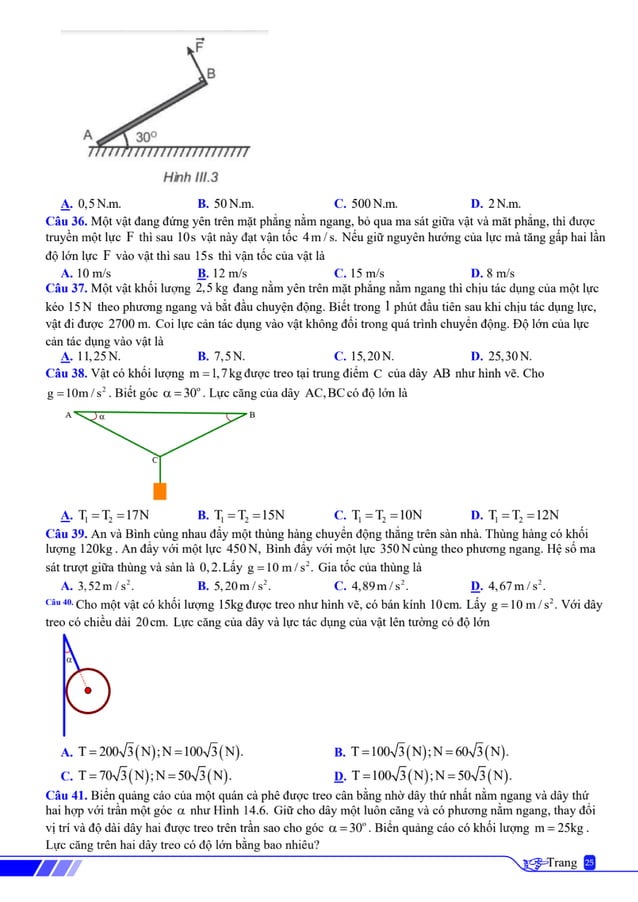 TÀI LIỆU GIẢNG DẠY TỔNG HỢP VẬT LÝ 10 - KẾT NỐI TRI THỨC (LỜI GIẢI BÀI TẬP 34 BÀI) - HK2.pdf