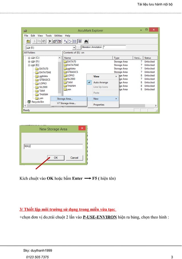 Tài liệu phần mềm gerber accumark bước cơ bản | DOC