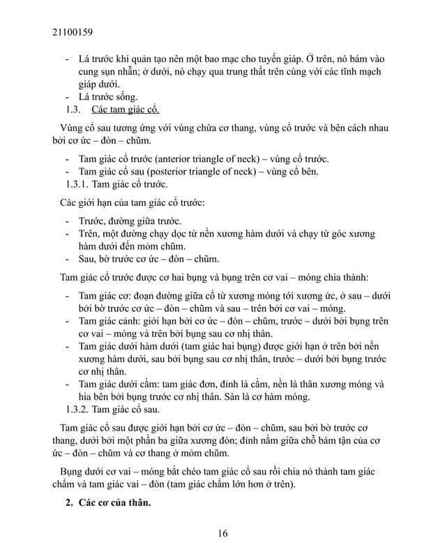 Tài liệu tóm tắt môn Giải phẫu đại cương - Trường Đại học Y Dược Hà Nội.pdf