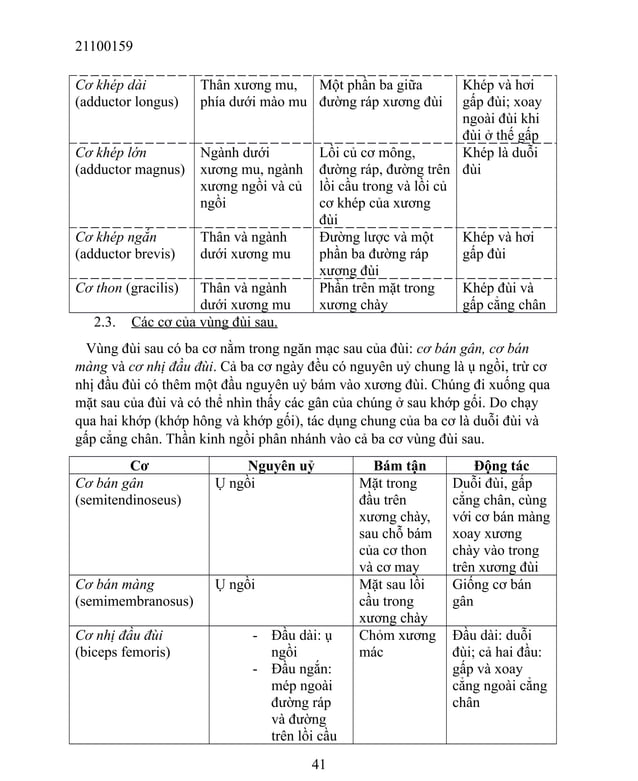 Tài liệu tóm tắt môn Giải phẫu đại cương - Trường Đại học Y Dược Hà Nội.pdf