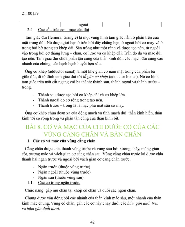 Tài liệu tóm tắt môn Giải phẫu đại cương - Trường Đại học Y Dược Hà Nội.pdf