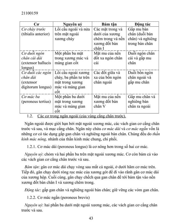 Tài liệu tóm tắt môn Giải phẫu đại cương - Trường Đại học Y Dược Hà Nội.pdf