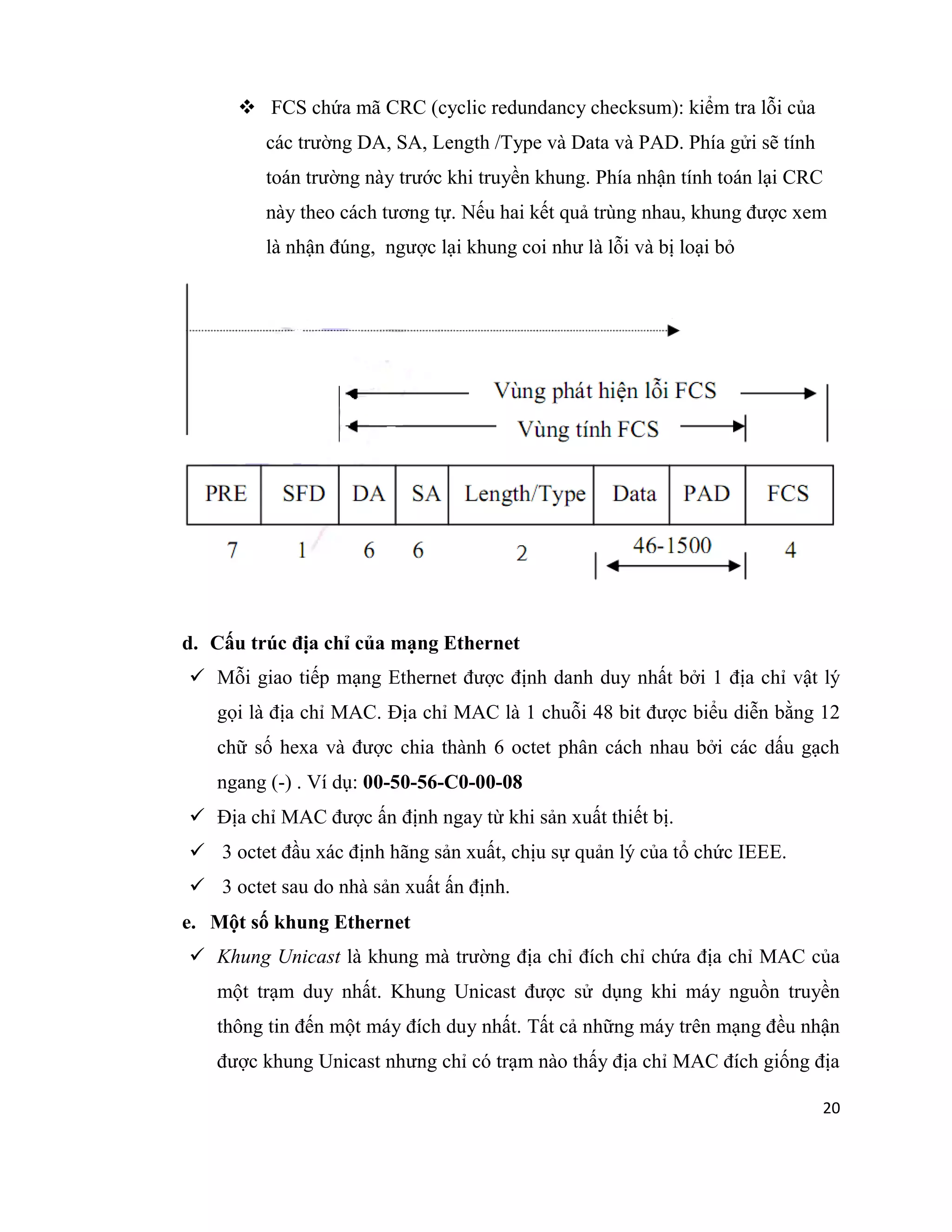 Tài liệu tổng kểt môn mạng máy tính | PDF