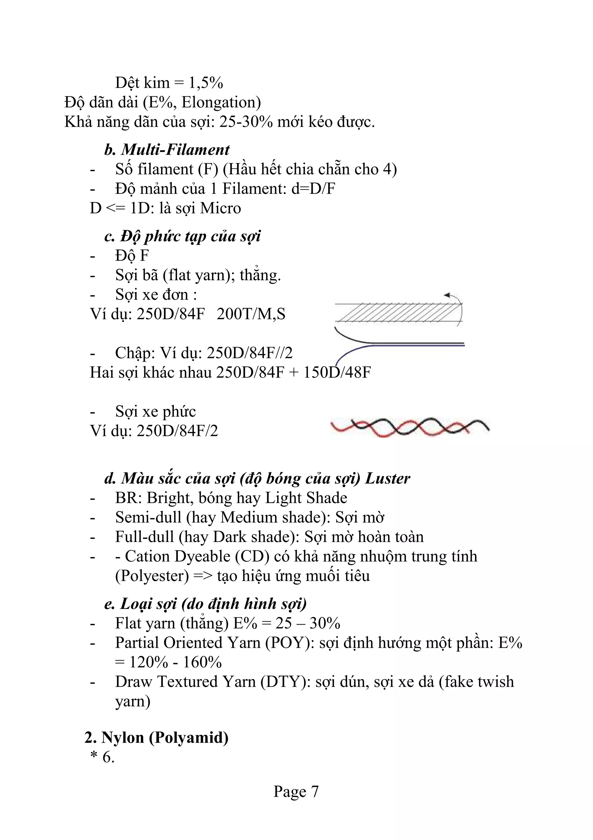TÌM HIỂU VỀ VẬT LIỆU DỆT (FIBER, YARN) | DOC