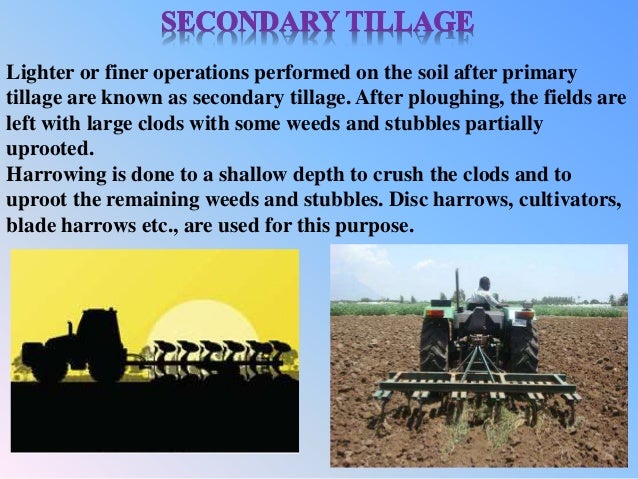 Tillage