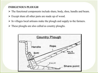 Farm Power And Machinery TILLAGE | PPTX