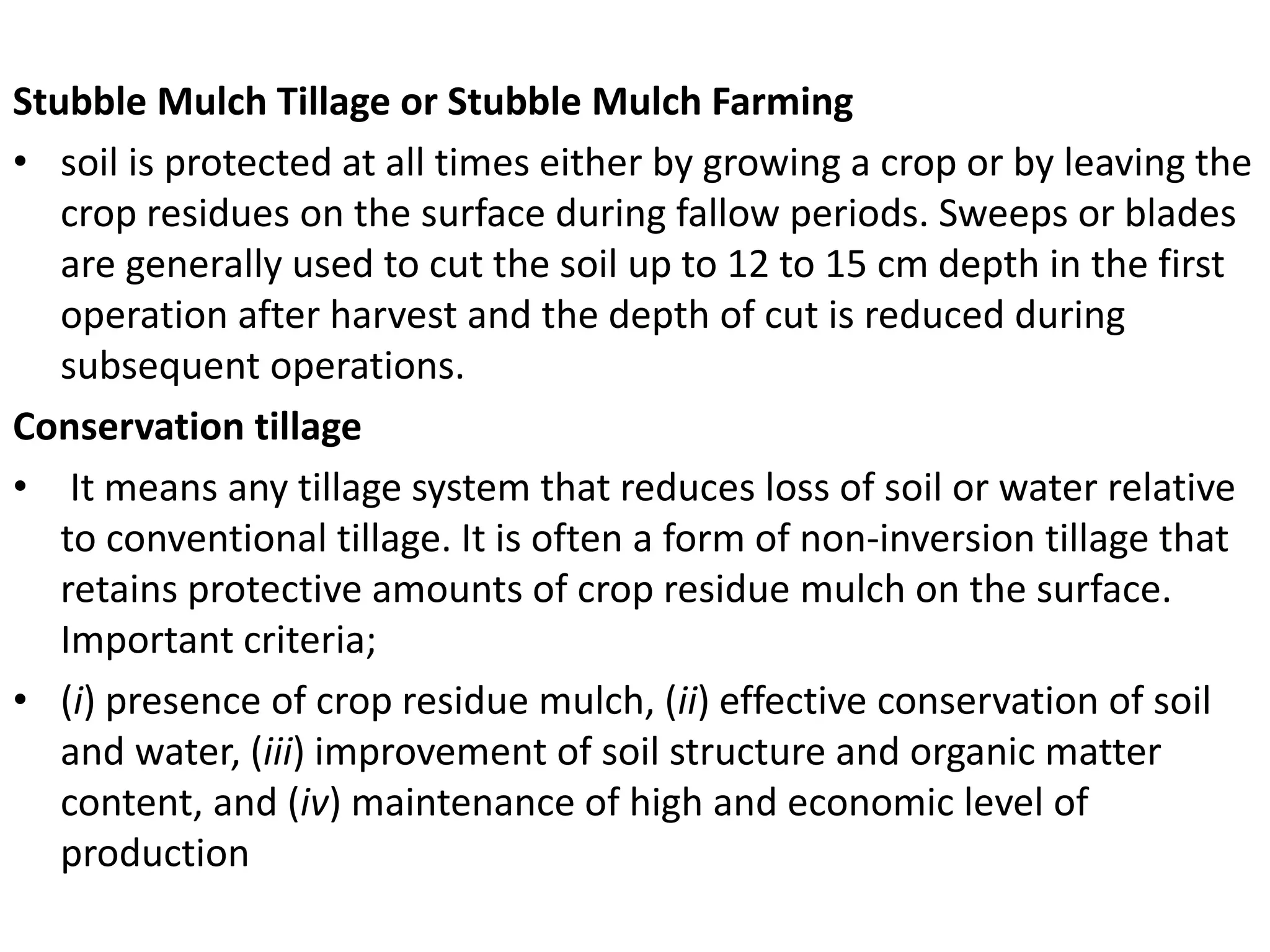 Tillage Practices and types | PPTX
