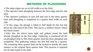 Tillage and Primary Tillage Implements | PPTX