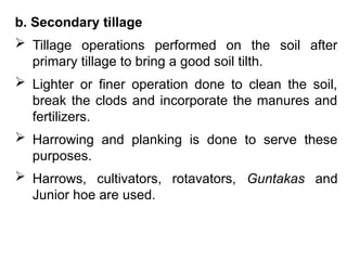 Main field Preparation with different tillage implements.pptx