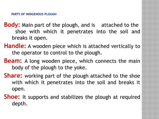 tillage and its process with various.pptx | Agriculture | Industries