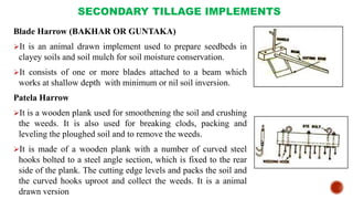 Tillage- Secondary Tillage Implements.pptx