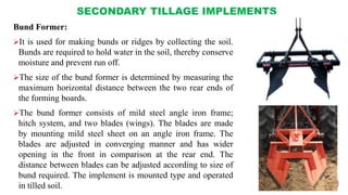 Tillage- Secondary Tillage Implements.pptx