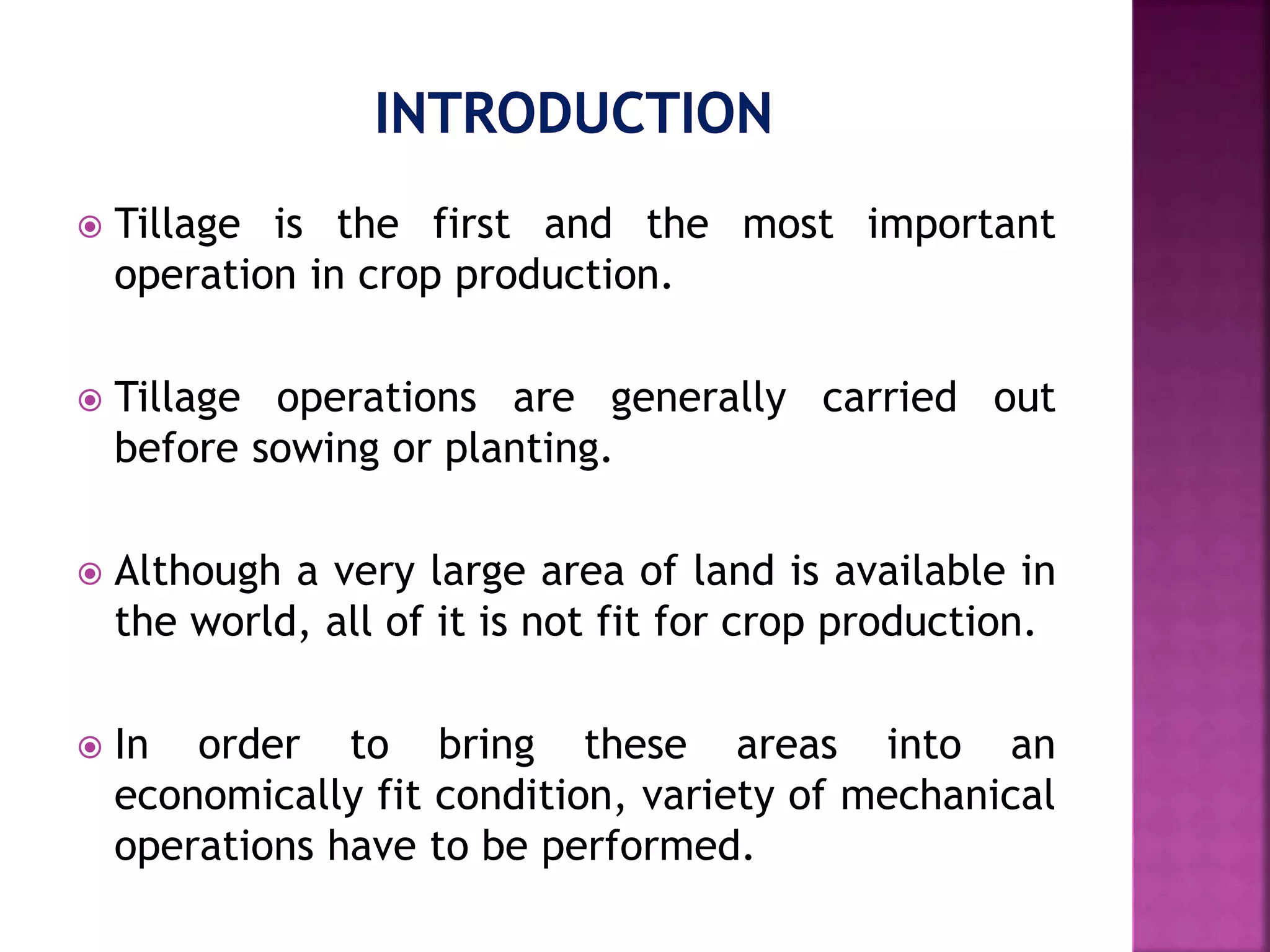 Tillage | PPTX