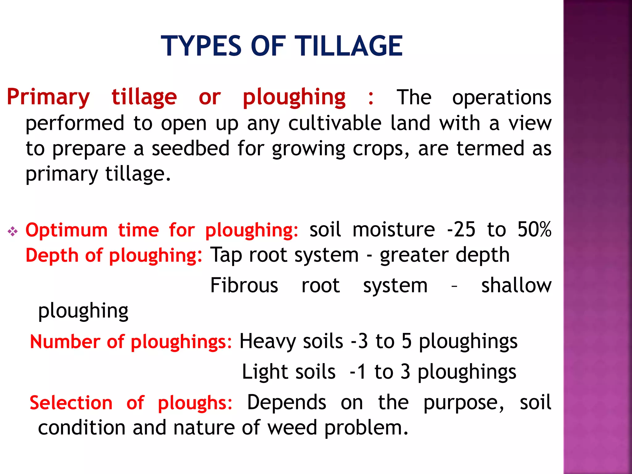Tillage | PPTX
