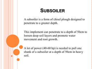 Tillage and tillagepractices | PPTX | Agriculture | Industries