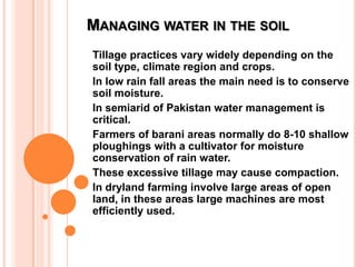 Tillage and tillagepractices | PPTX