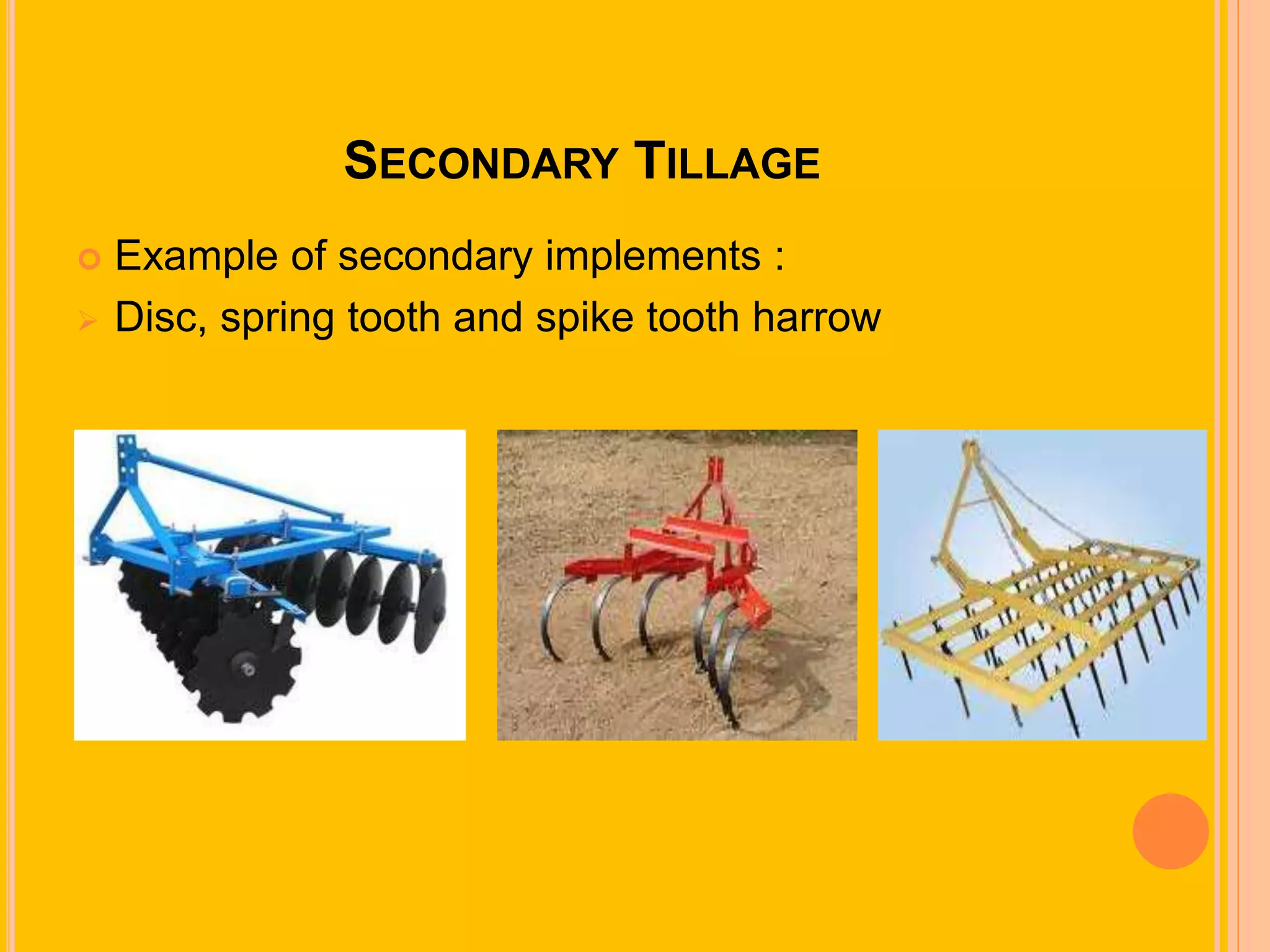 Tillage & land preparation | PPTX