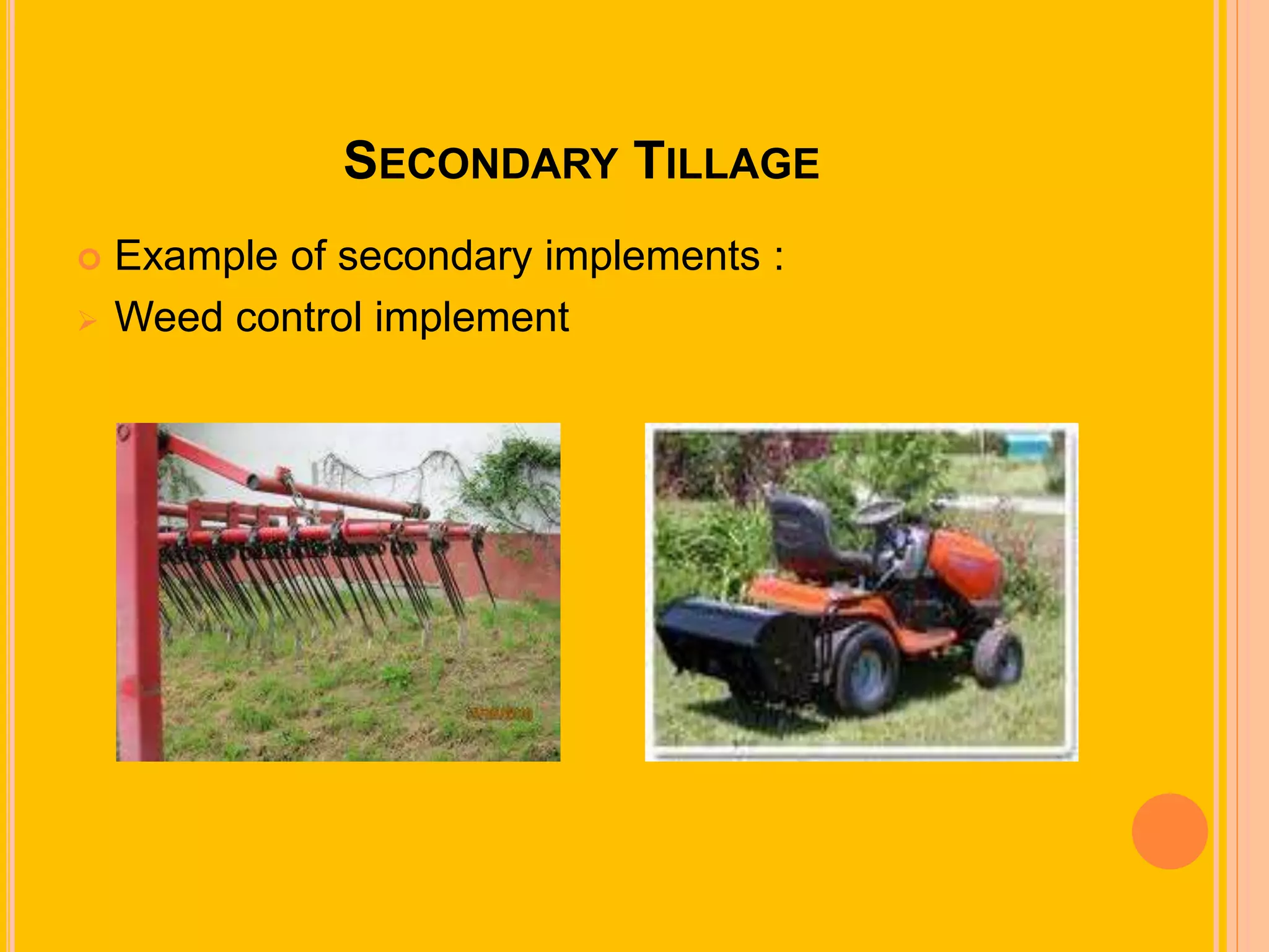 Tillage & land preparation | PPTX
