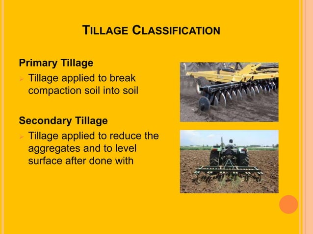 Tillage & land preparation | PPTX