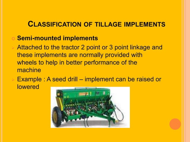 Tillage & land preparation | PPTX
