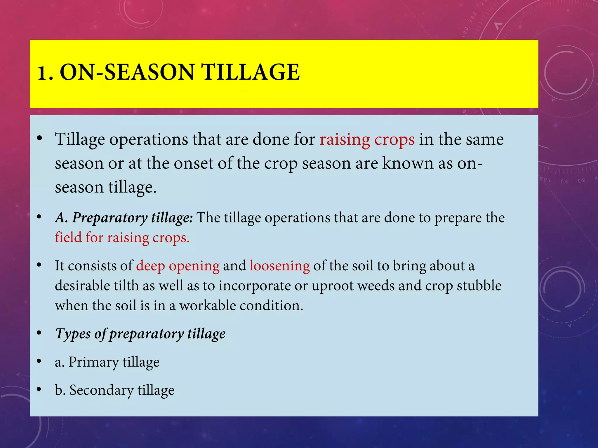 Tillage n tilth | PDF
