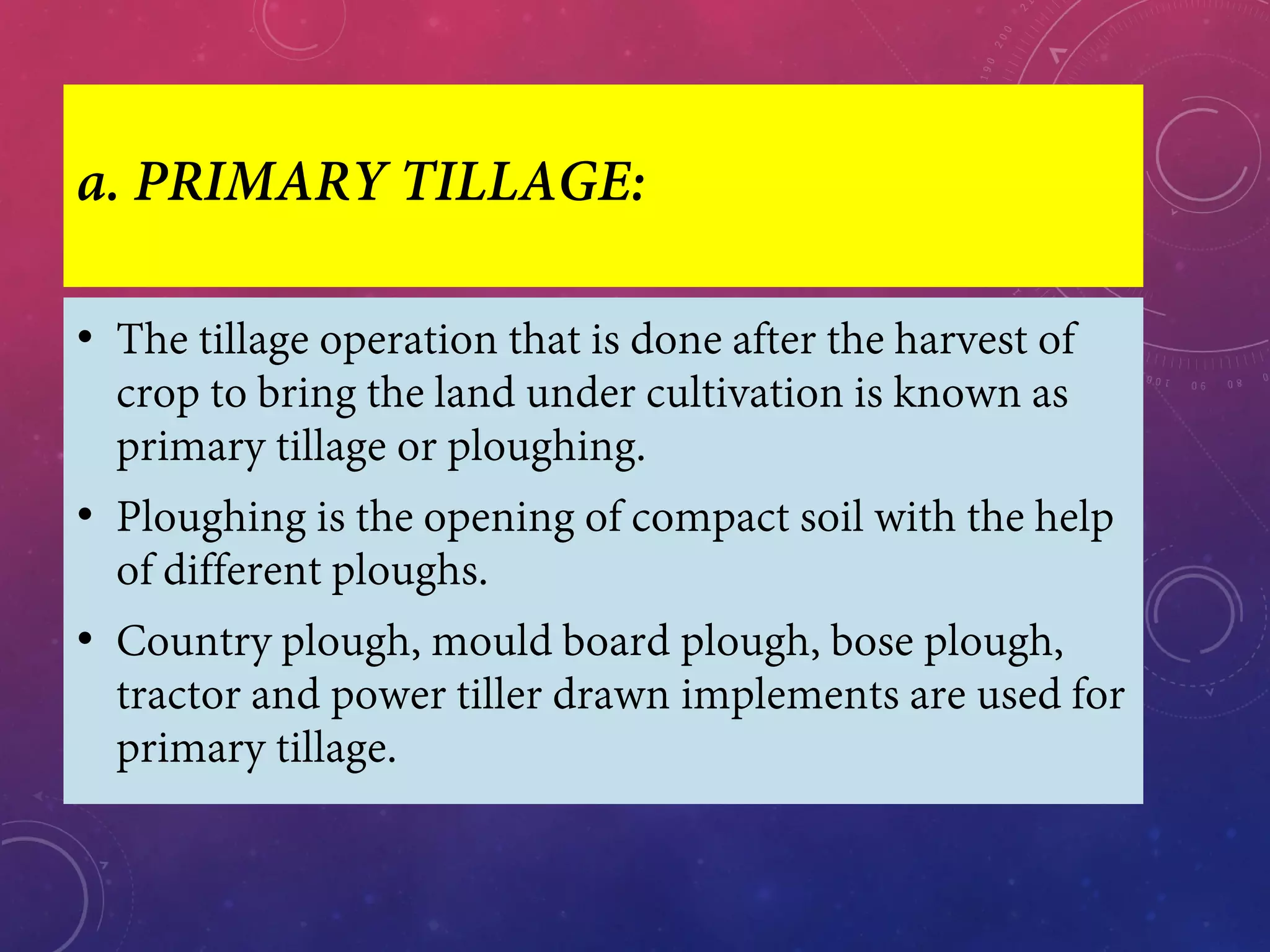 Tillage n tilth | PDF