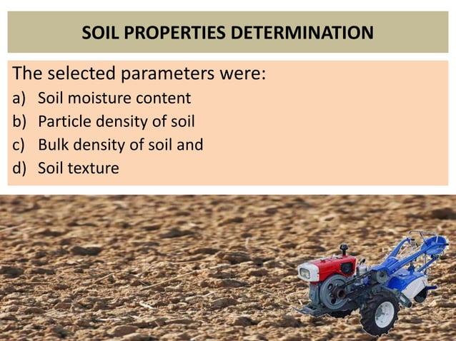Tillage pattern vs fuel consumption | PPTX