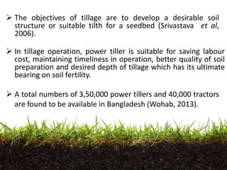 Tillage pattern vs fuel consumption | PPTX