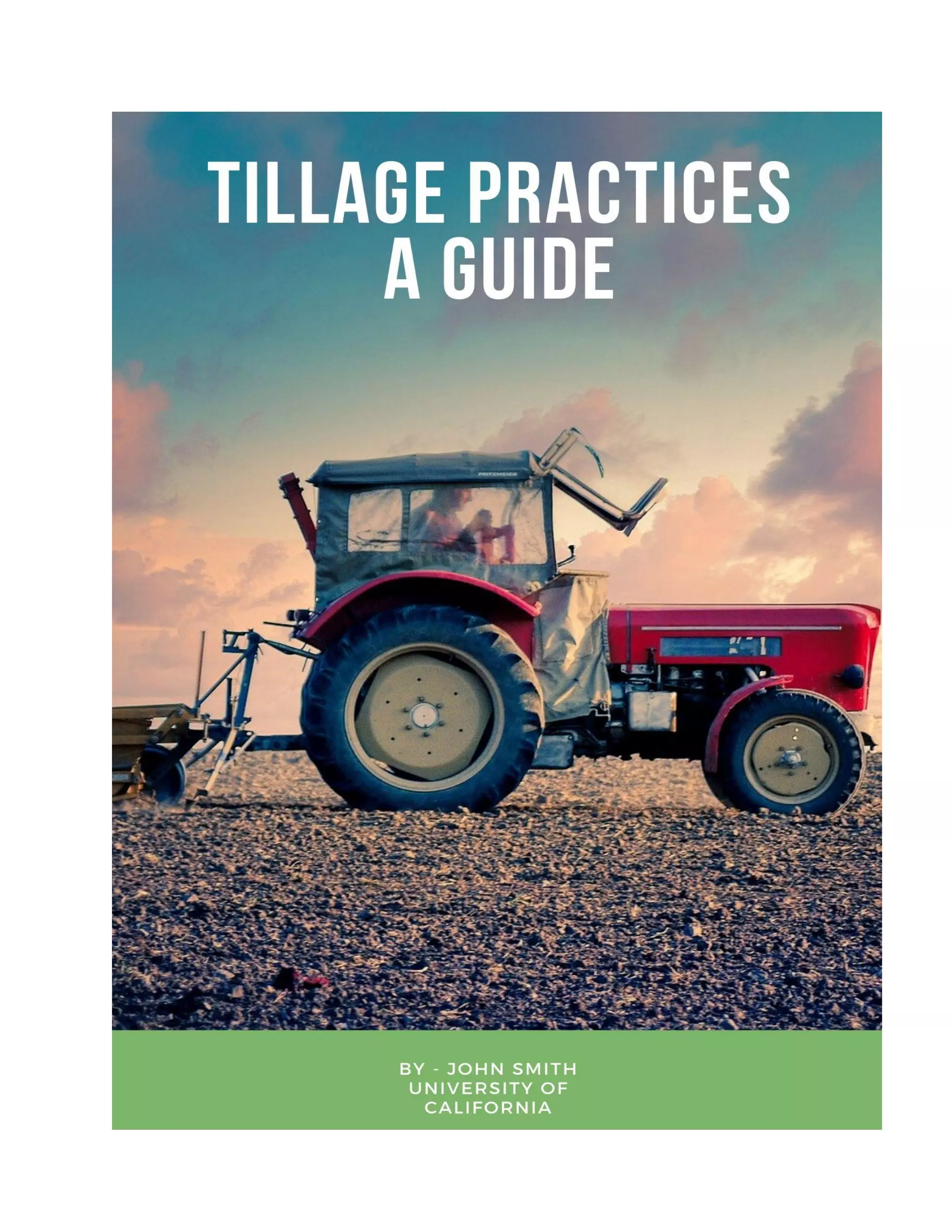 Tillage practices a guide | PDF